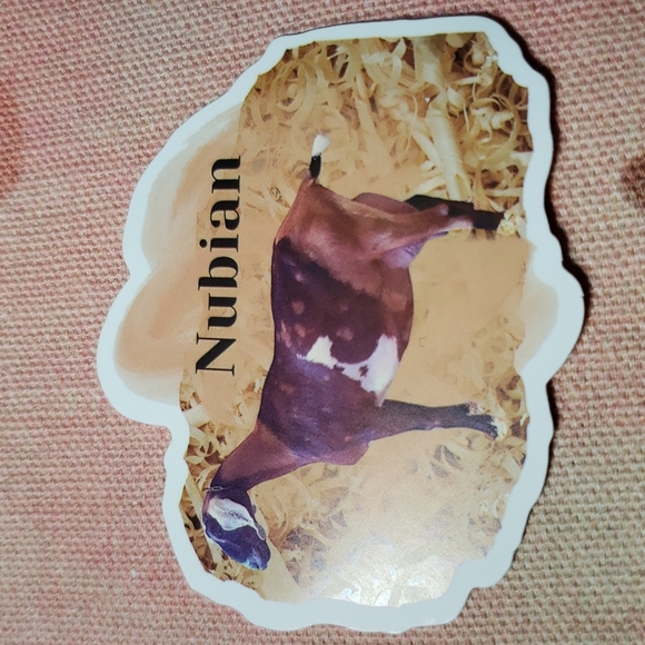Office | Q Goat Sticker Goats Sticker Pegantinas De Cabra | Poshmark